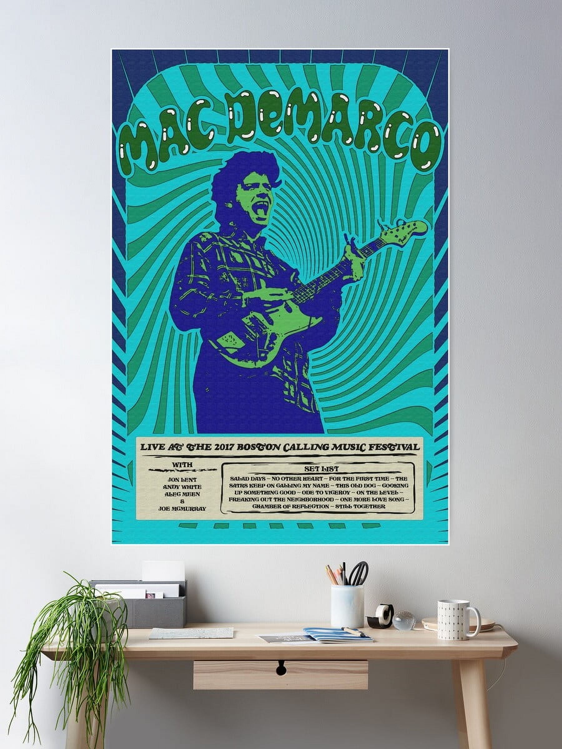 Kna Prints - 1 Pc Poster Mac Demarco Psychedelic, UNFRAMED-8x12 ...