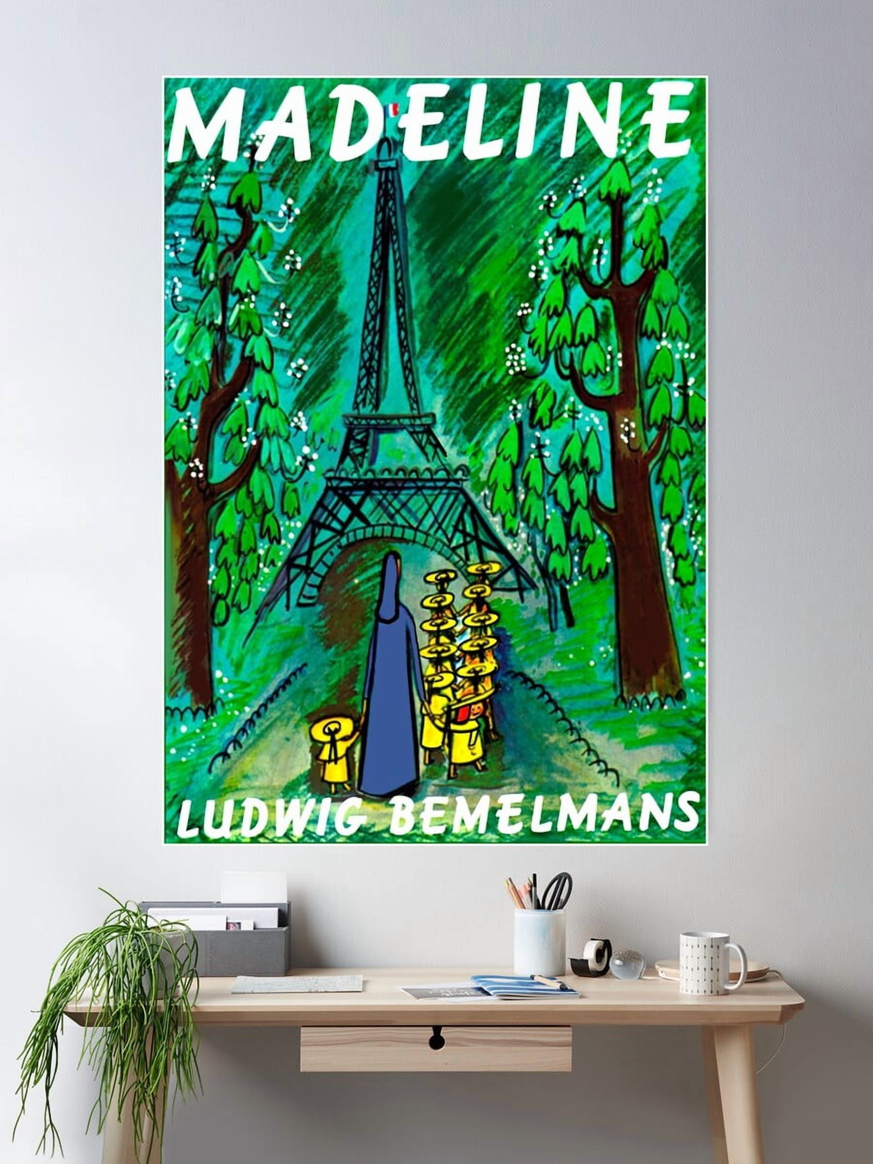 Kna Prints - 1 Pc Poster Madeline Vintage Children'S Book Cover ...