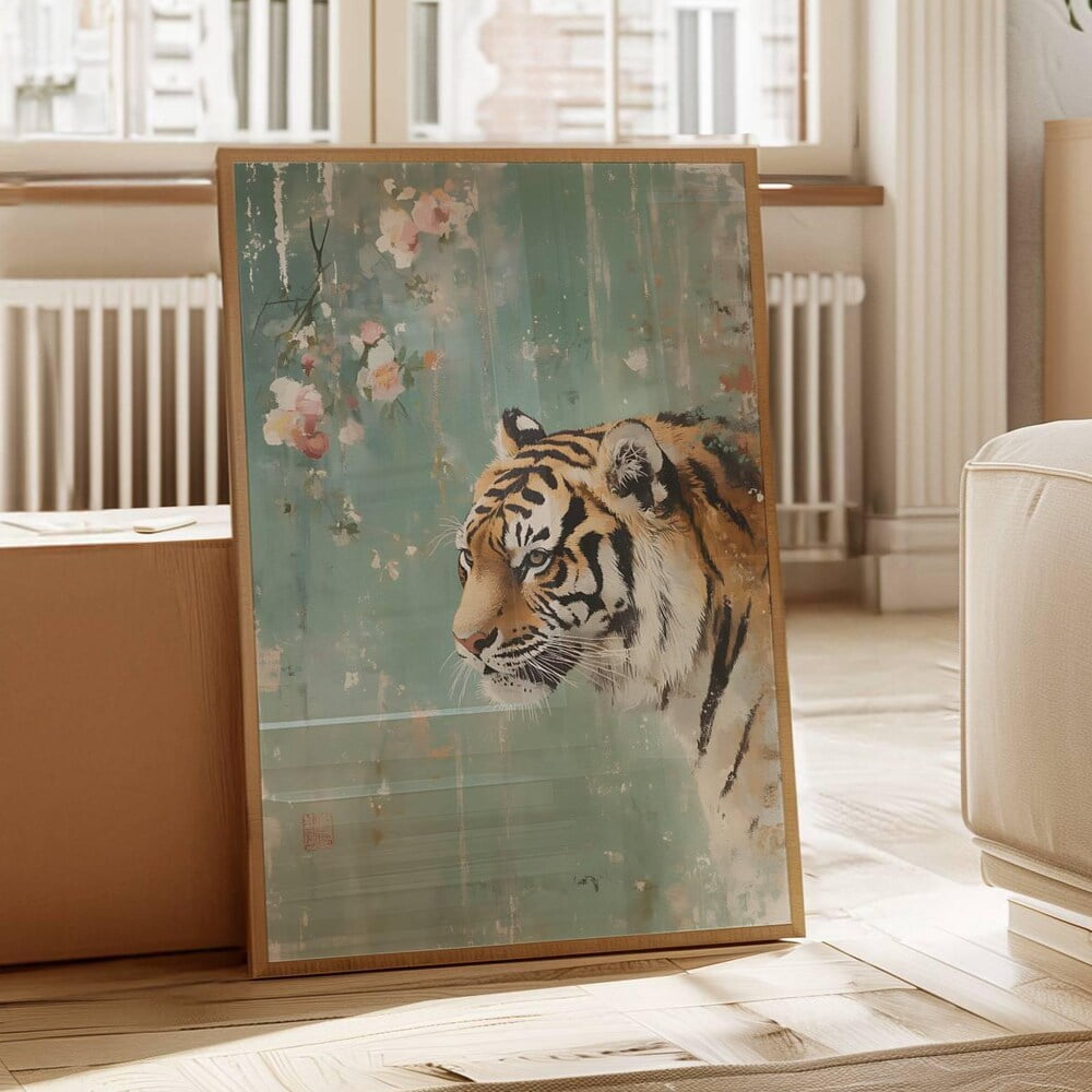 Kna Prints - 1 Pc Poster Majestic Tiger Wall Art For Living Room ...