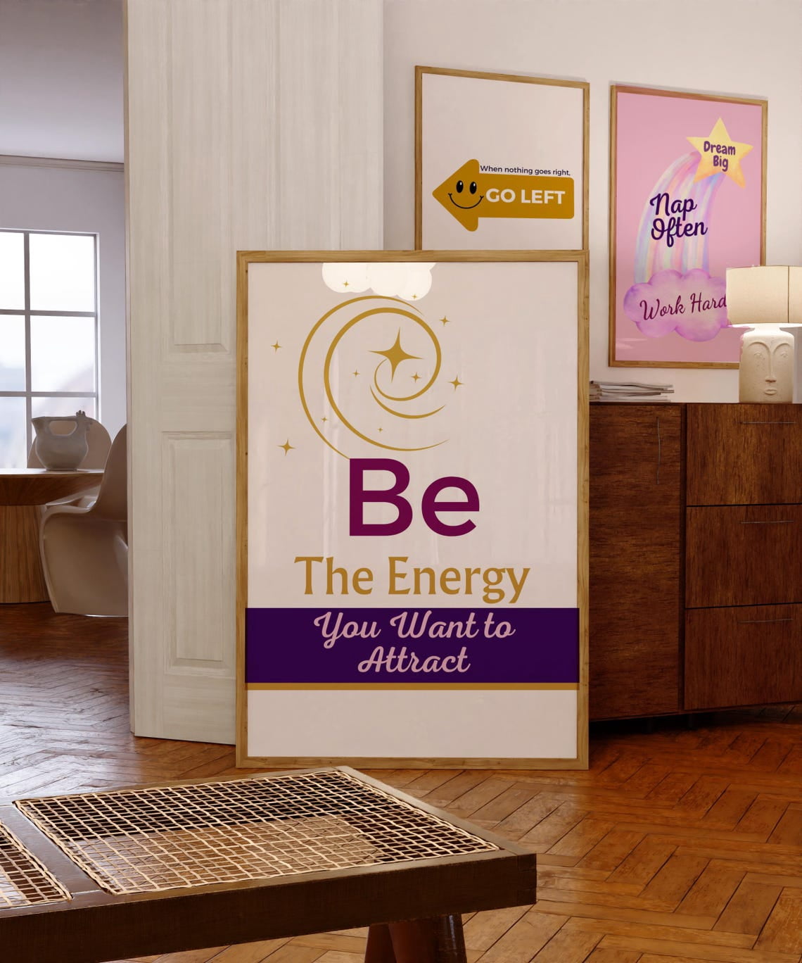 Kna Prints - 1 Pc Poster Manifestation Wall Artspiritual Quote ...