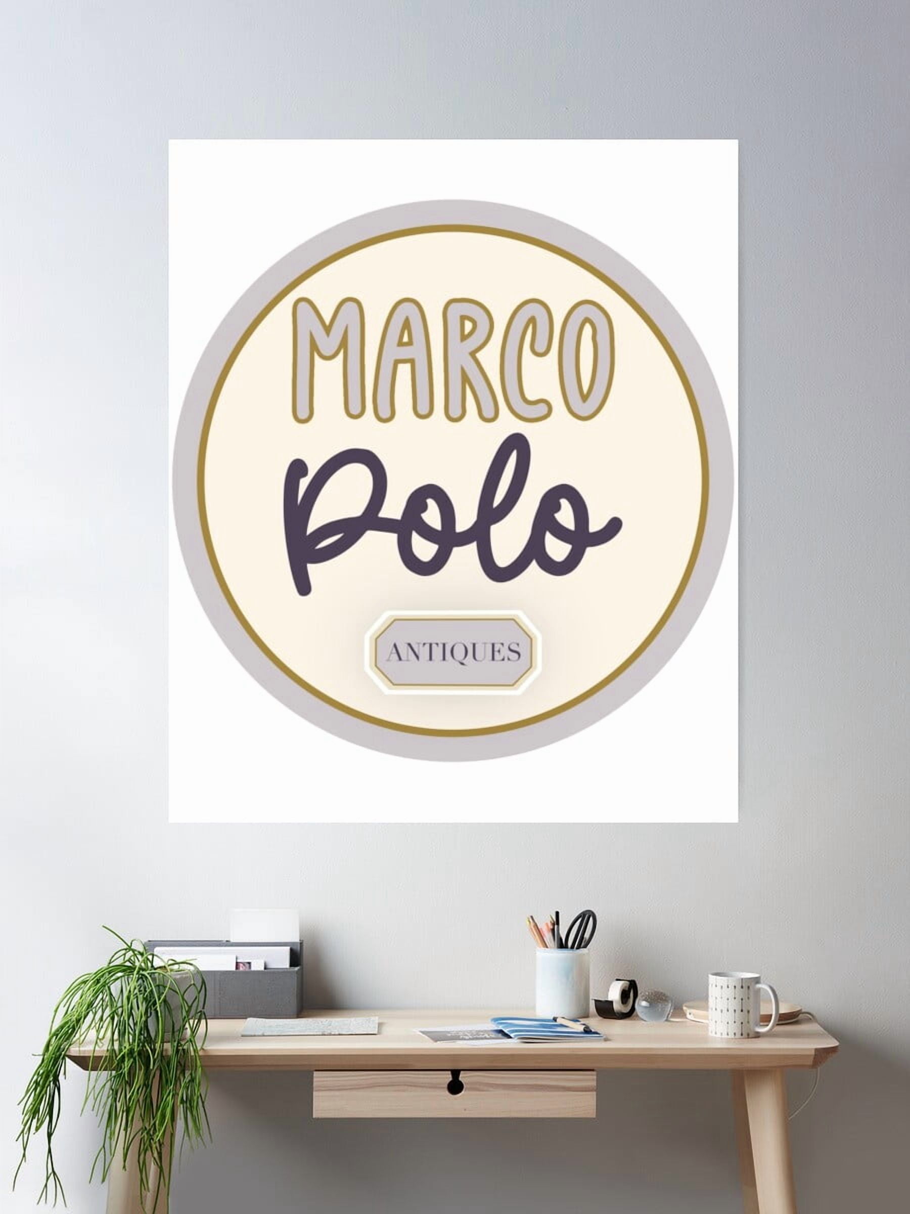 Kna Prints - 1 Pc Poster Marco Polo Typography Antiques Season 1 Gg, UNFRAMED-8x12 - Walmart.com