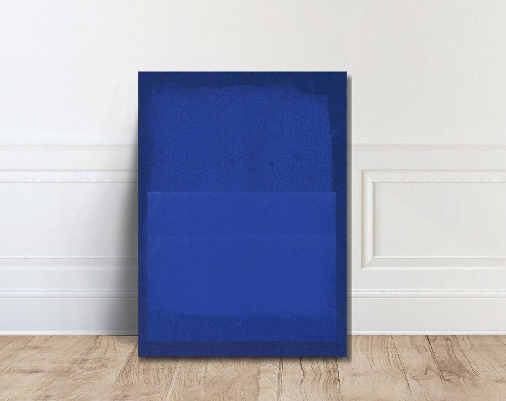 Kna Prints - 1 Pc Poster Mark Rothko Blue Dark Blue Wall Art, Mark ...