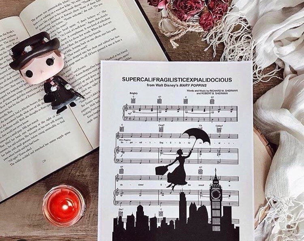 Kna Prints - 1 Pc Poster Mary Poppins ...