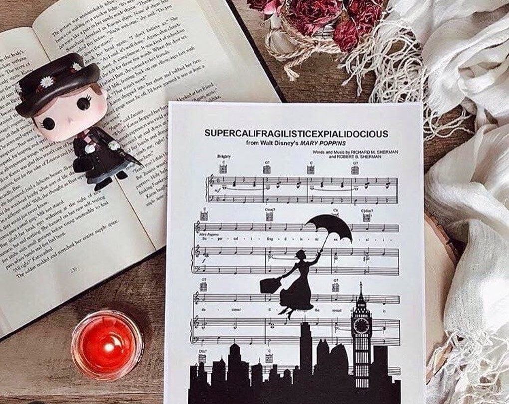 Kna Prints - 1 Pc Poster Mary Poppins ...