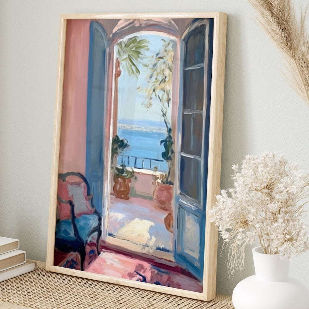 Kna Prints - 1 Pc Poster Matisse Open Window | Matisse Inspired Sea ...