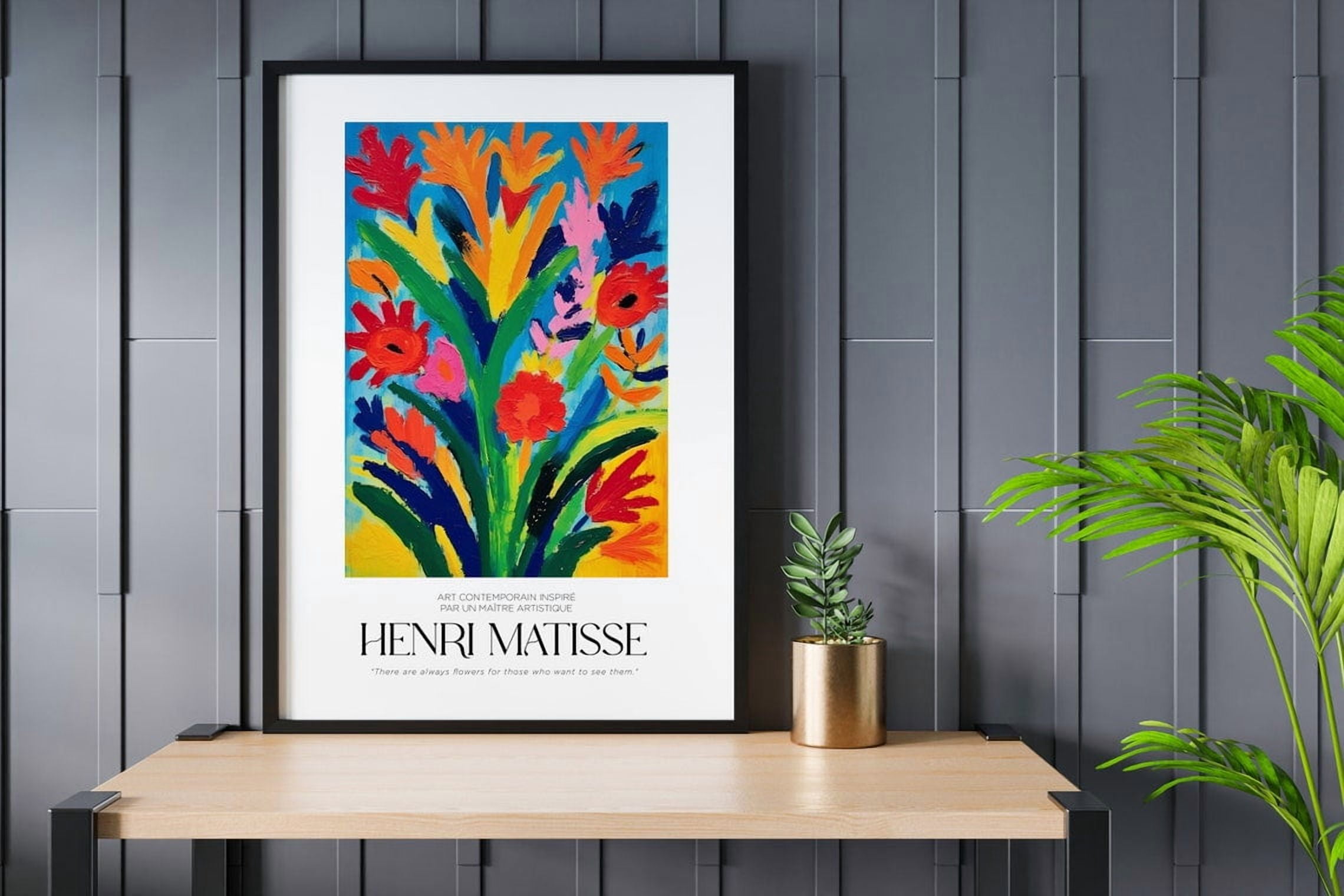 Kna Prints - 1 Pc Poster Matisse Tulips Print Artist Inspired ...