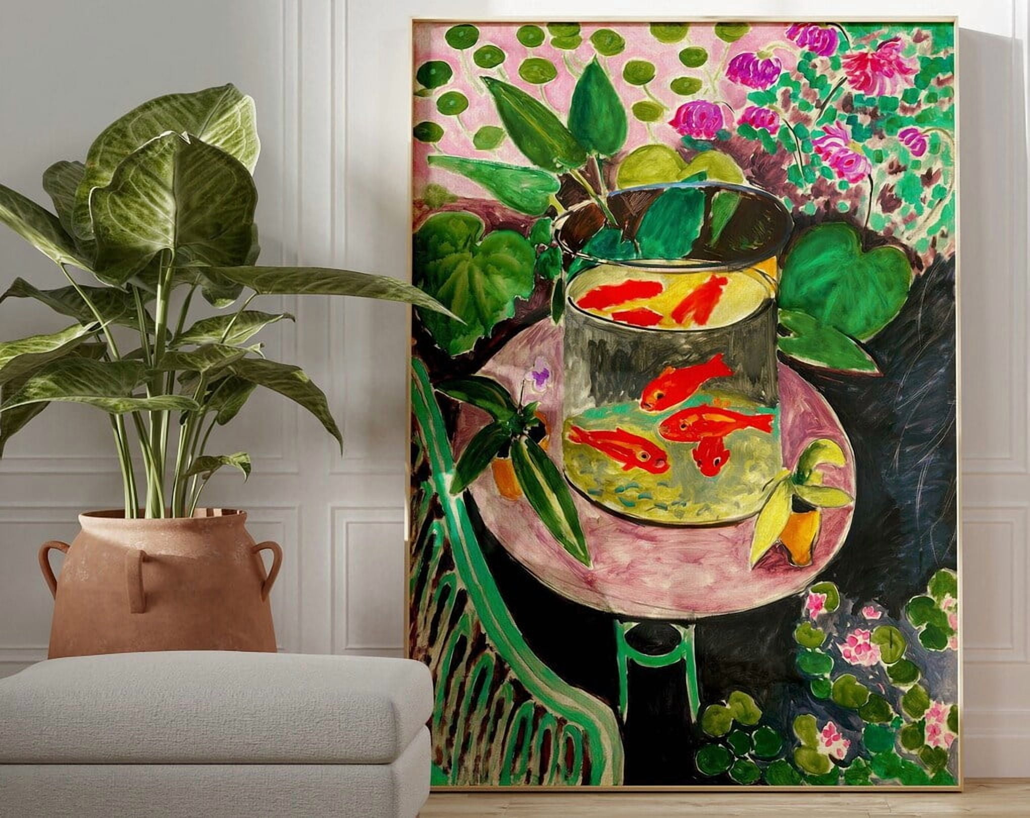 Kna Prints - 1 Pc Poster Matisse Wall Art Goldfish Wall Art Matisse ...