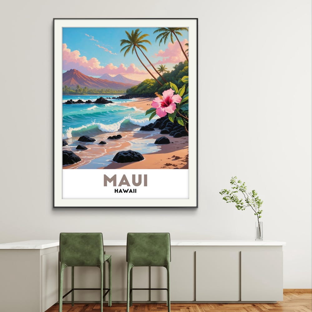 Kna Prints - 1 Pc Poster Maui Poster - Maui Island Dreamscape ...