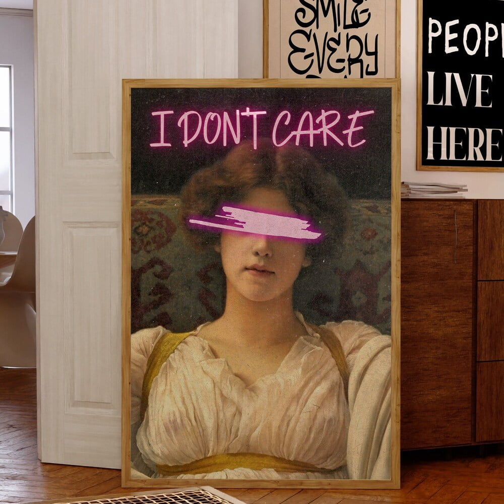 Kna Prints - 1 Pc Poster Maximalist Wall Art, Quirky Decor, Eclectic ...