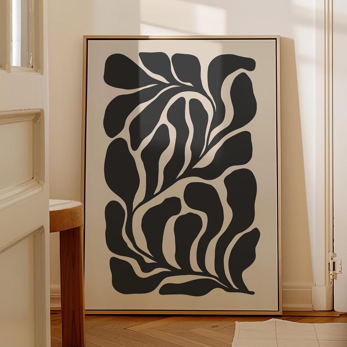 Kna Prints - 1 Pc Poster Modern Botanical Printable , Abstract Floral ...