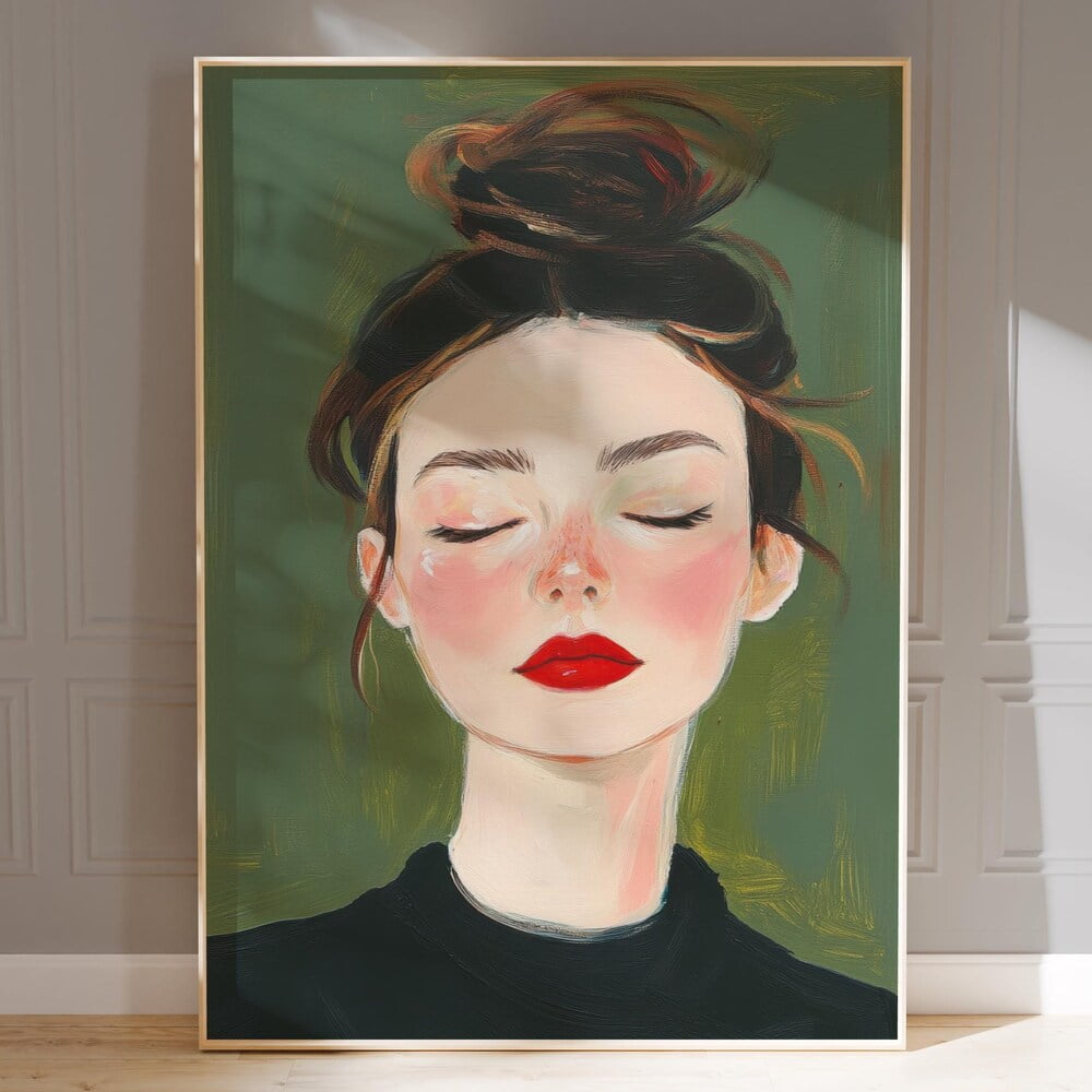 Kna Prints - 1 Pc Poster Modern Woman | Female Empowerment | Elegant ...