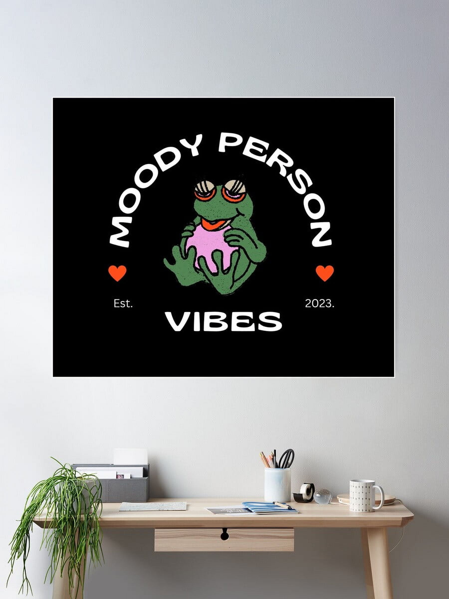 Kna Prints - 1 Pc Poster Moody Frog, UNFRAMED-8x12 - Walmart.com