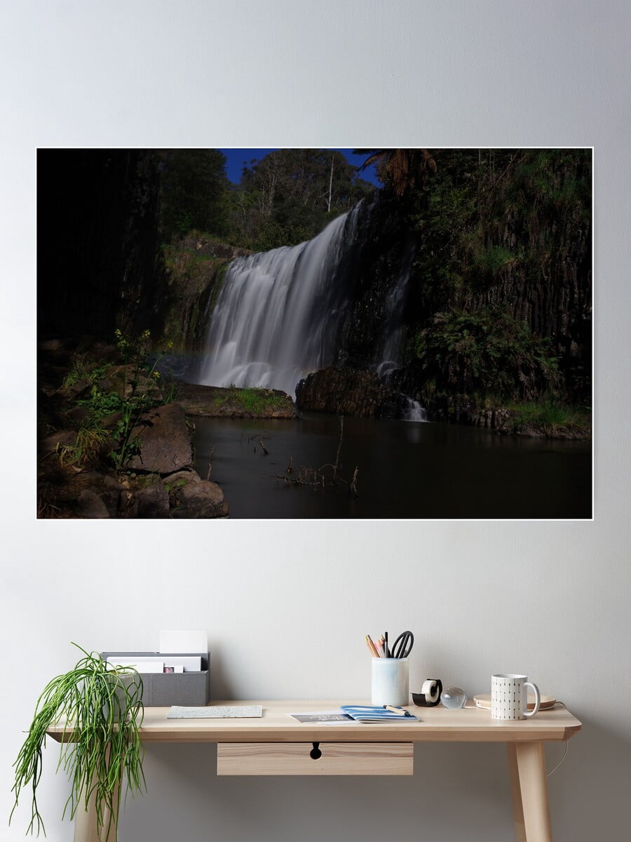 Kna Prints - 1 Pc Poster Moonlight Magic Guide Falls, UNFRAMED-24x36 ...
