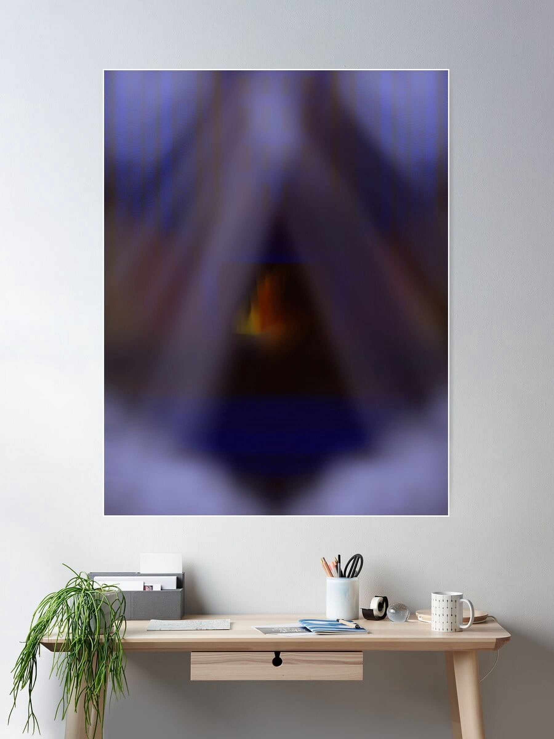 Kna Prints - 1 Pc Poster Moonlit Fire Pit., UNFRAMED-16x24 - Walmart.com