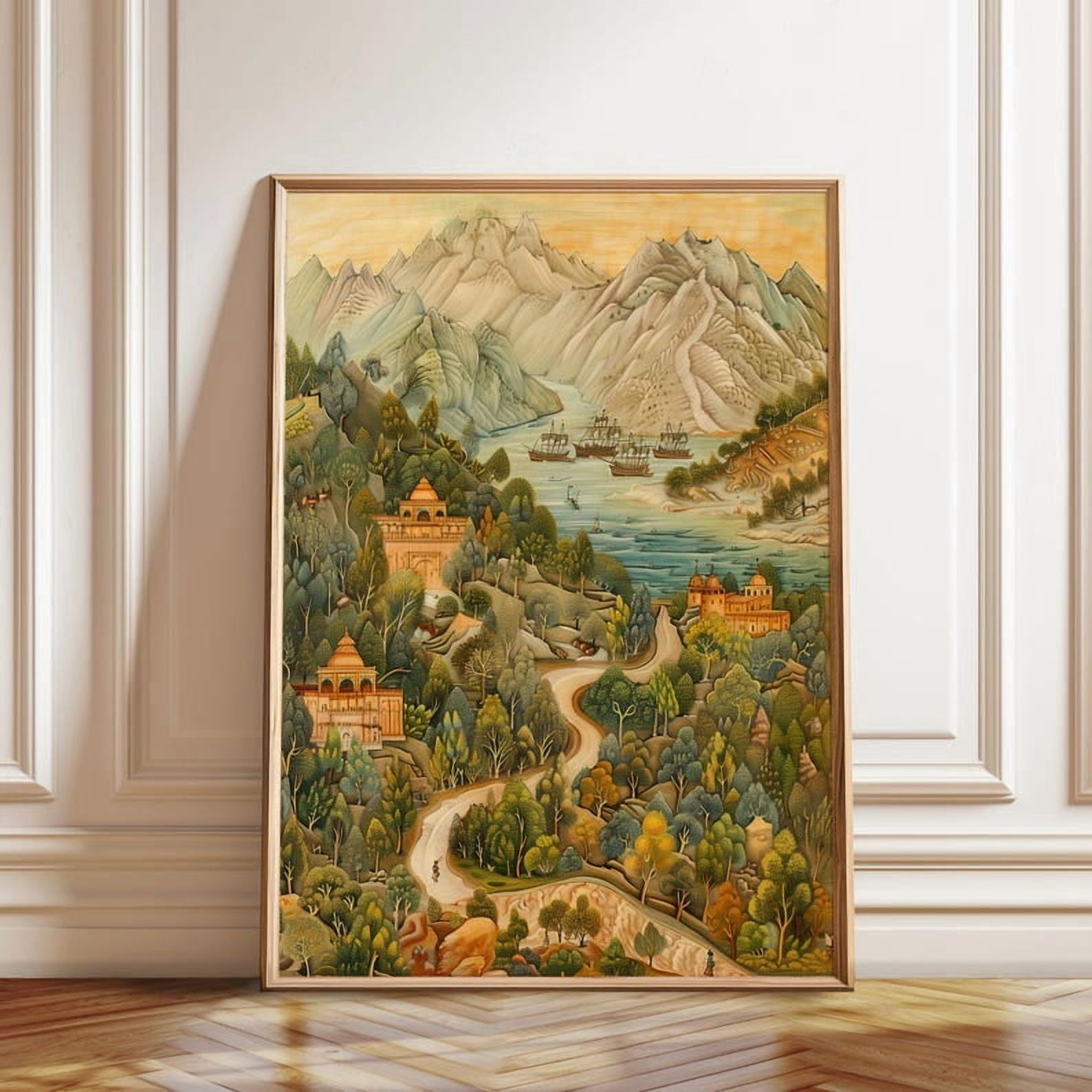 Kna Prints - 1 Pc Poster Motains And Valleys Wall Art Traditional ...