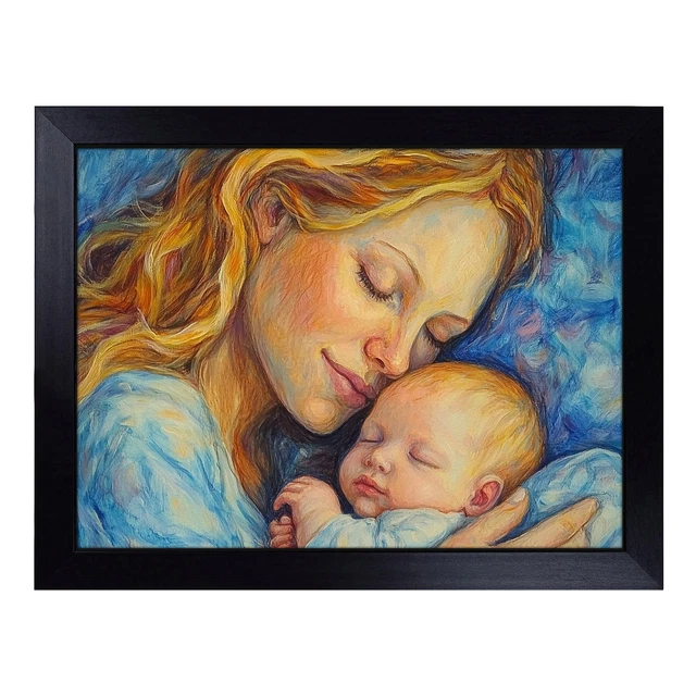 Kna Prints - 1 Pc Poster Mother And Baby Design, UNFRAMED-24x36 ...