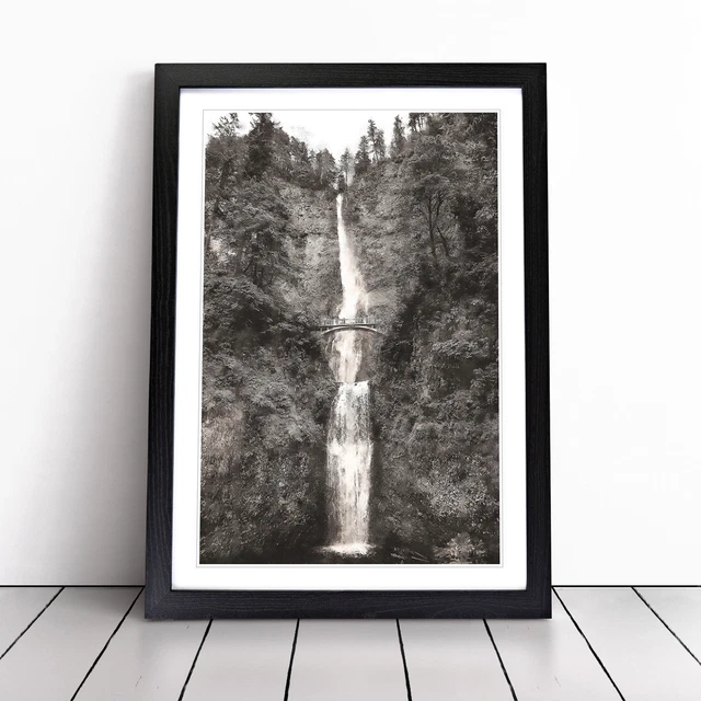 Kna Prints - 1 Pc Poster Multnomah Falls Waterfall Vol.1 Wall Poster ...