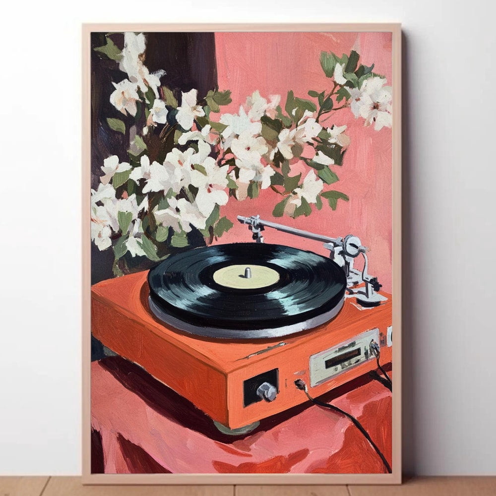 Kna Prints - 1 Pc Poster Music Posters | Vintage Record Player ...
