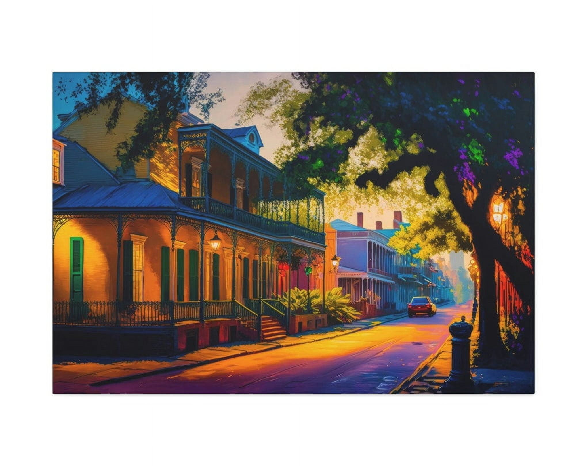 Kna Prints - 1 Pc Poster New Orleans Art Large Print, Painting, Bright ...