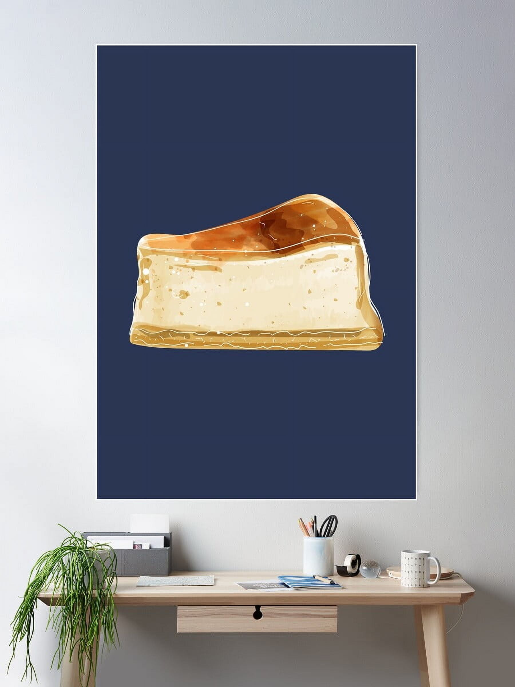 Kna Prints - 1 Pc Poster New York Cheesecake, UNFRAMED-12x18 - Walmart.com