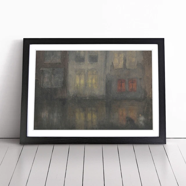 Kna Prints - 1 Pc Poster Noctunre Black And Red By James Mcneill ...