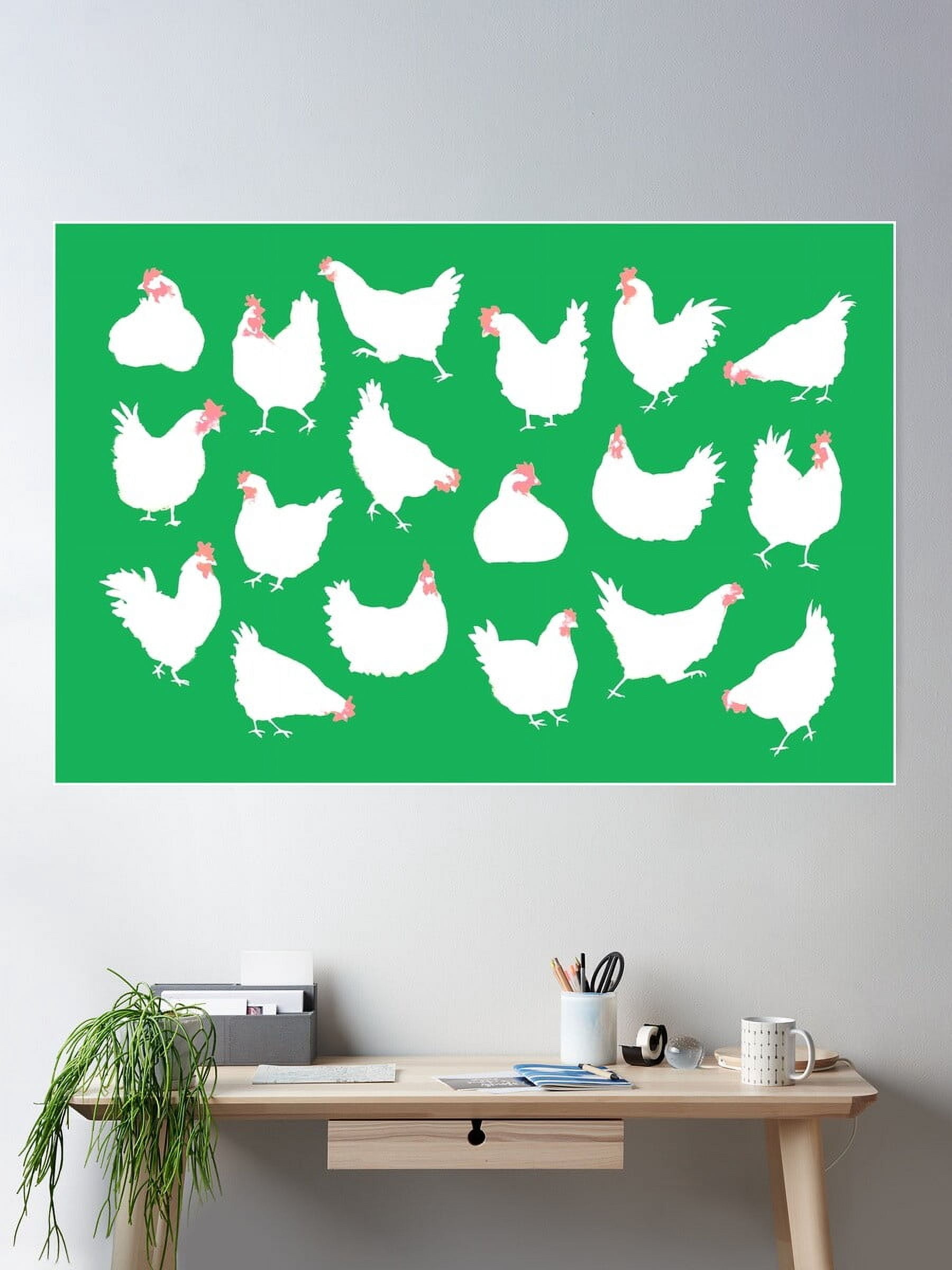 Kna Prints - 1 Pc Poster Not Your Grandma'S Kitchen Chickens Kelly ...
