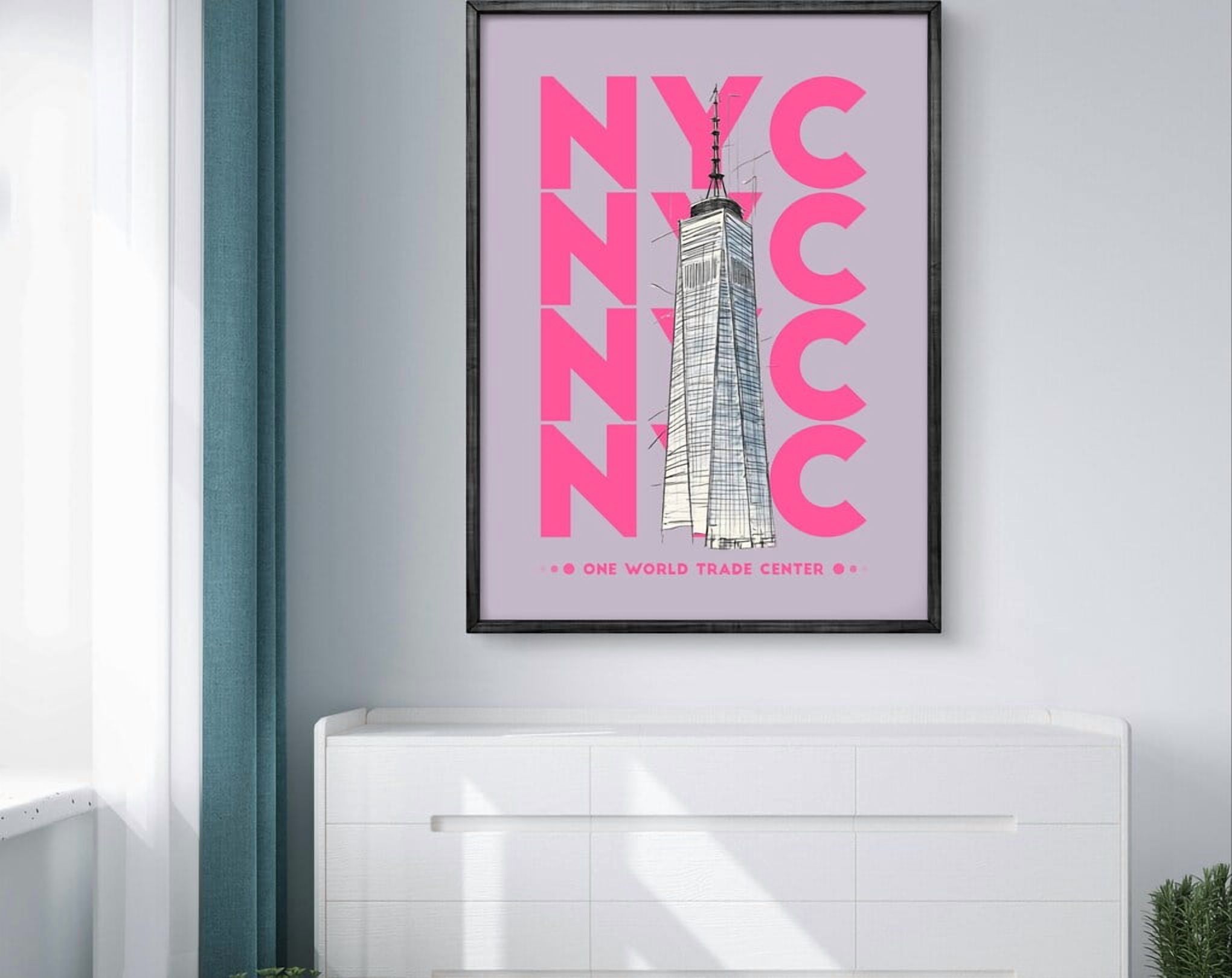 Kna Prints - 1 Pc Poster Nyc , One World Trade Center Print ...