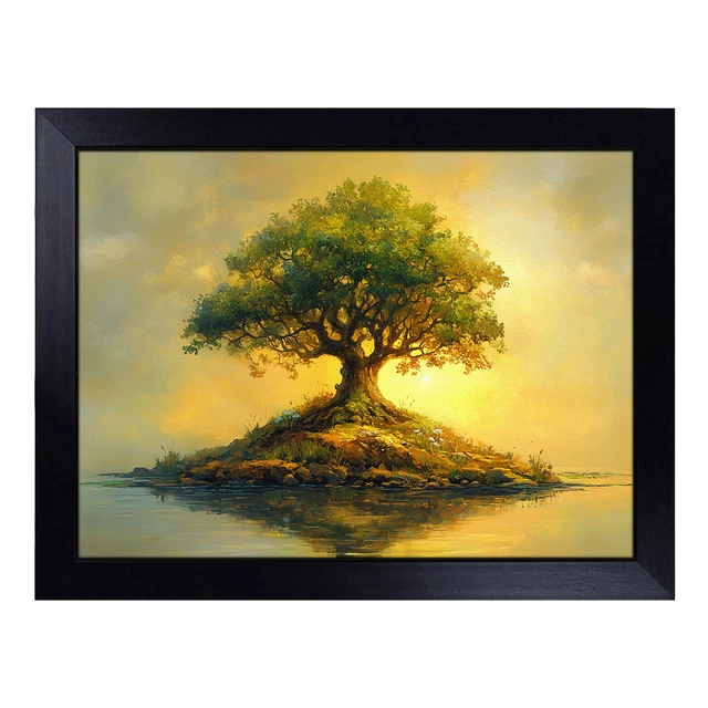Kna Prints - 1 Pc Poster Oak Tree, UNFRAMED-24x36 - Walmart.com