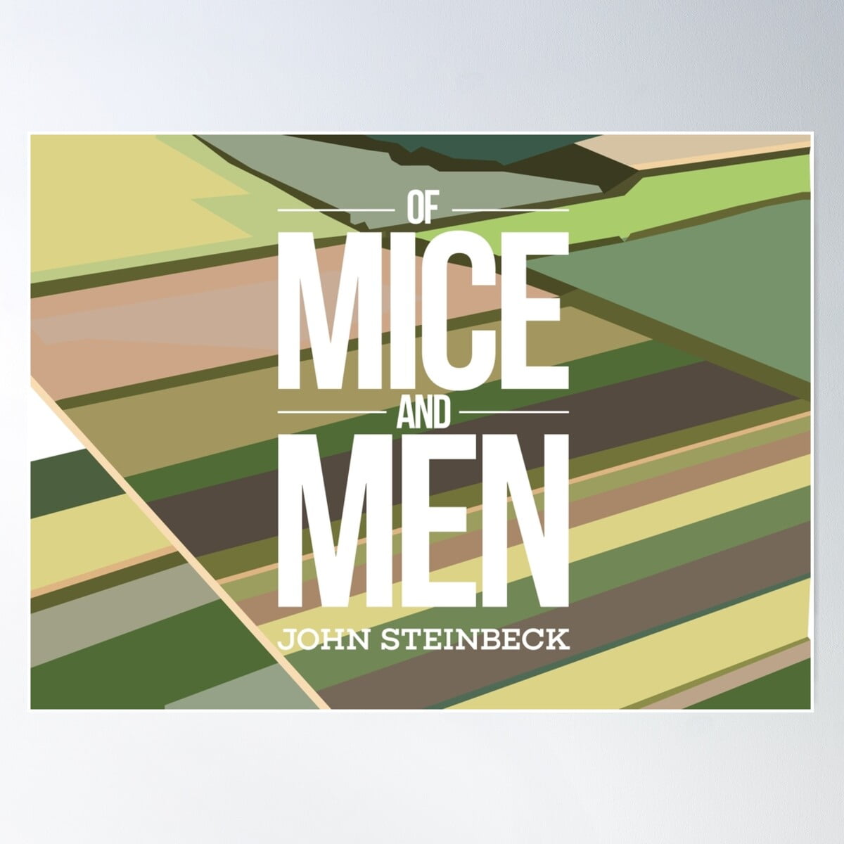 Kna Prints - 1 Pc Poster Of Mice & Men, UNFRAMED-8x12 - Walmart.com