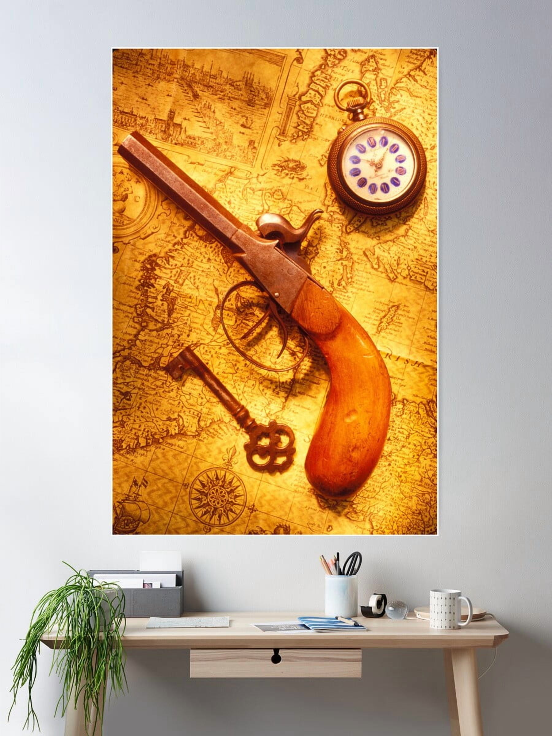Kna Prints - 1 Pc Poster Old G On Old Map, UNFRAMED-12x18 - Walmart.com