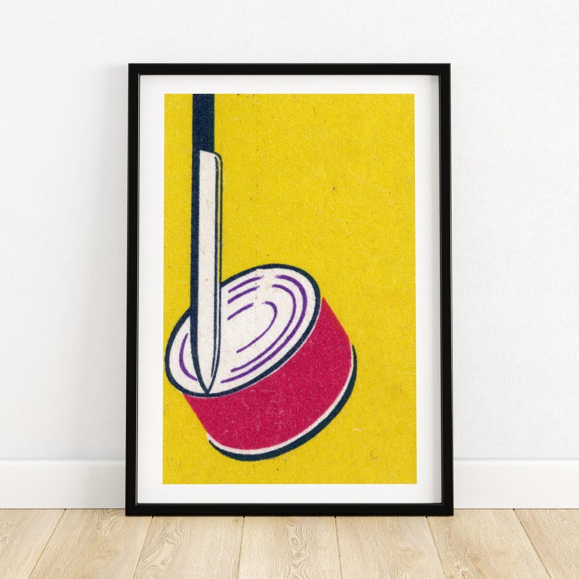 Kna Prints - 1 Pc Poster Opening Can With Knife Matchbox Print ...