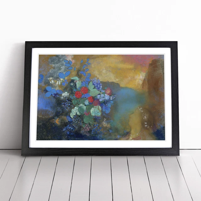 Kna Prints - 1 Pc Poster Ophelia Among The Flowers By Odilon Redon Wall ...