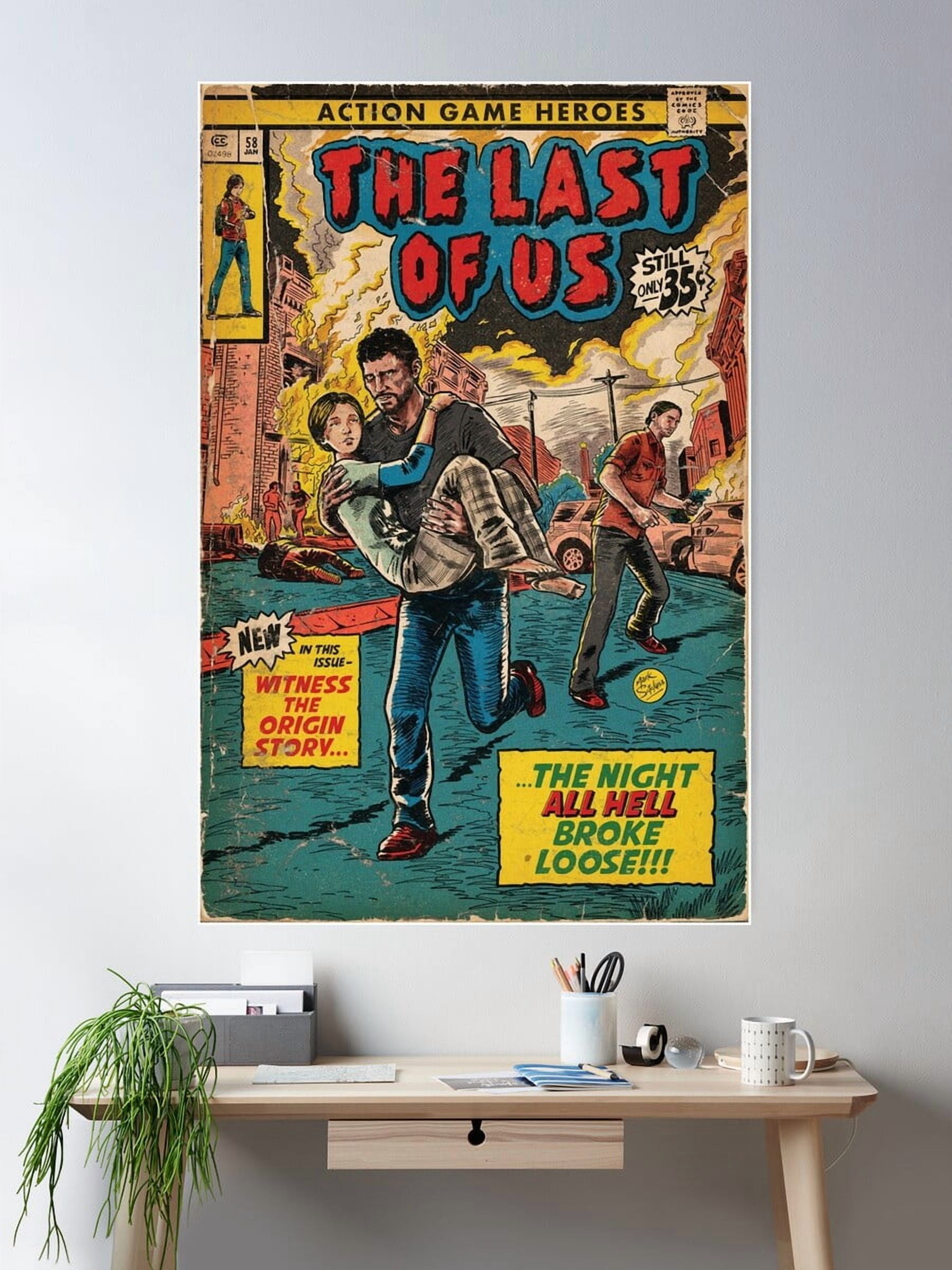 Kna Prints - 1 Pc Poster Origin Story! Comic Cover Fan Art, UNFRAMED ...