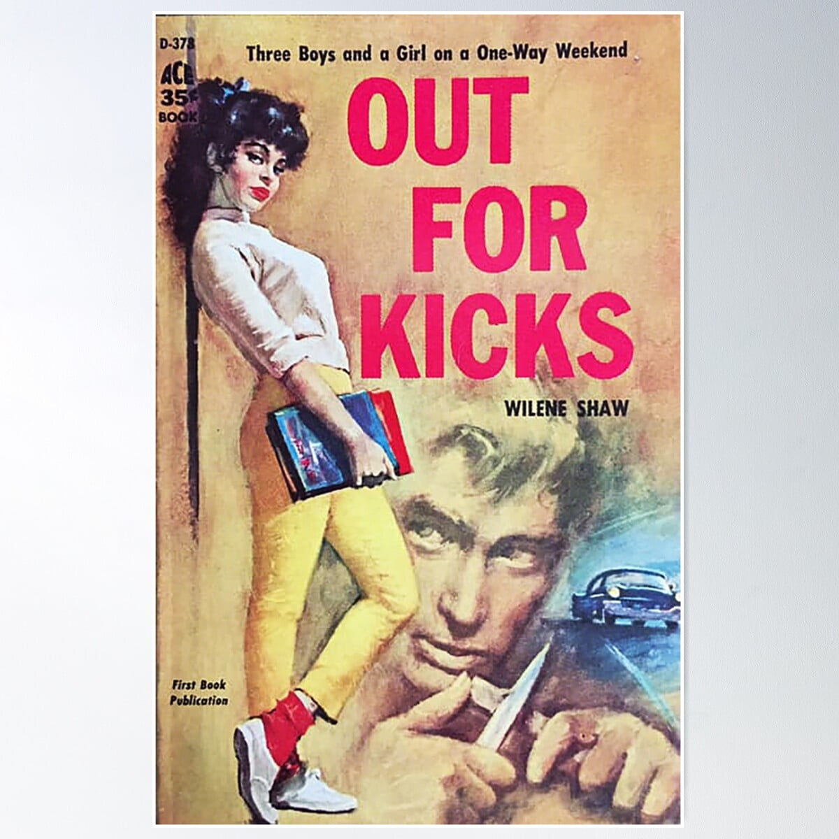 Kna Prints - 1 Pc Poster Out For Kicks, UNFRAMED-8x12 - Walmart.com