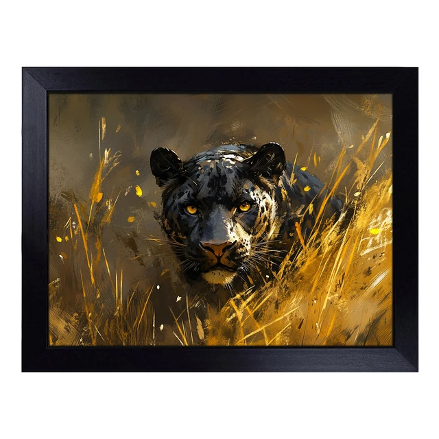 Kna Prints - 1 Pc Poster Panther Illustrated, UNFRAMED-24x36 - Walmart.com