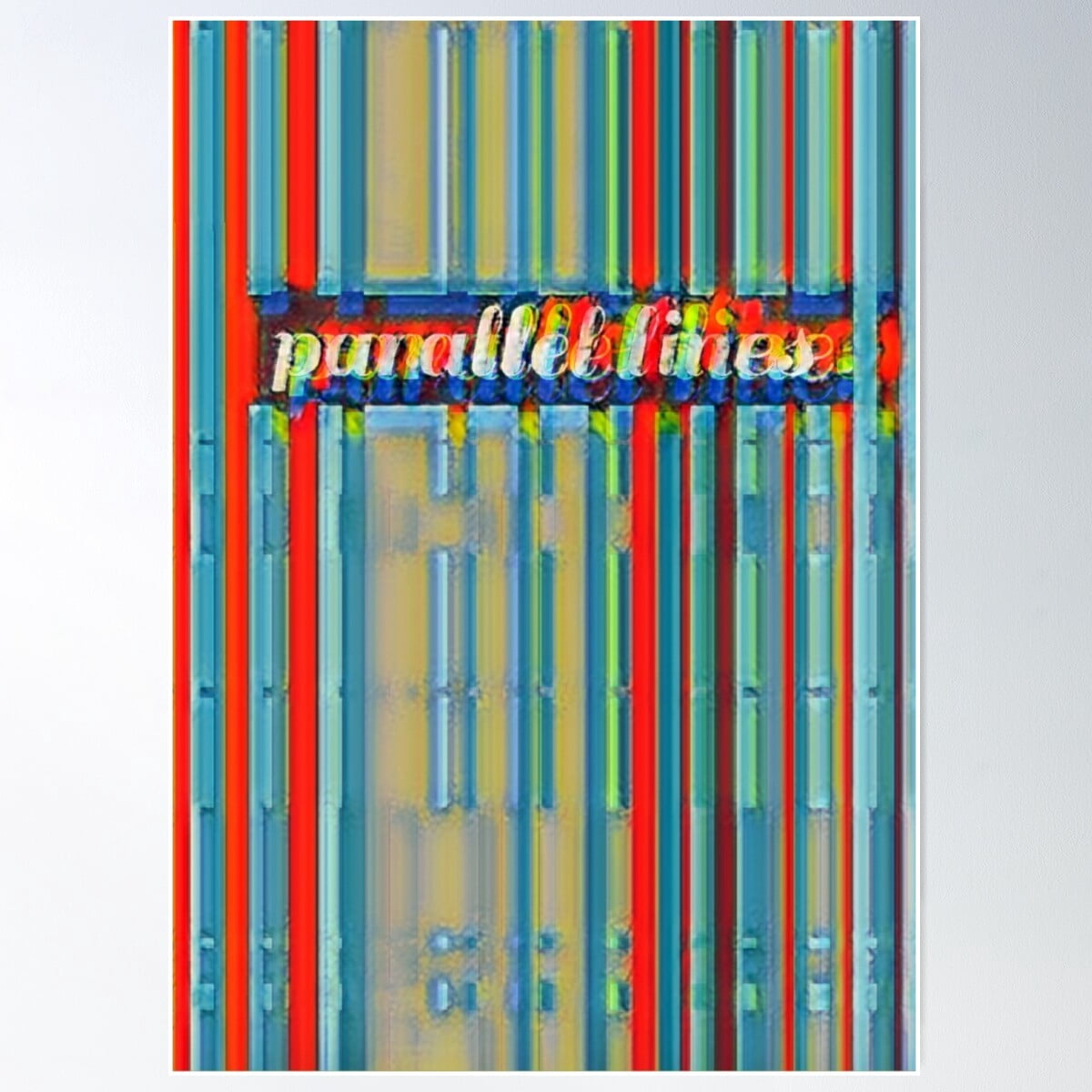 Kna Prints - 1 Pc Poster Parallel Lines, UNFRAMED-24x36 - Walmart.com