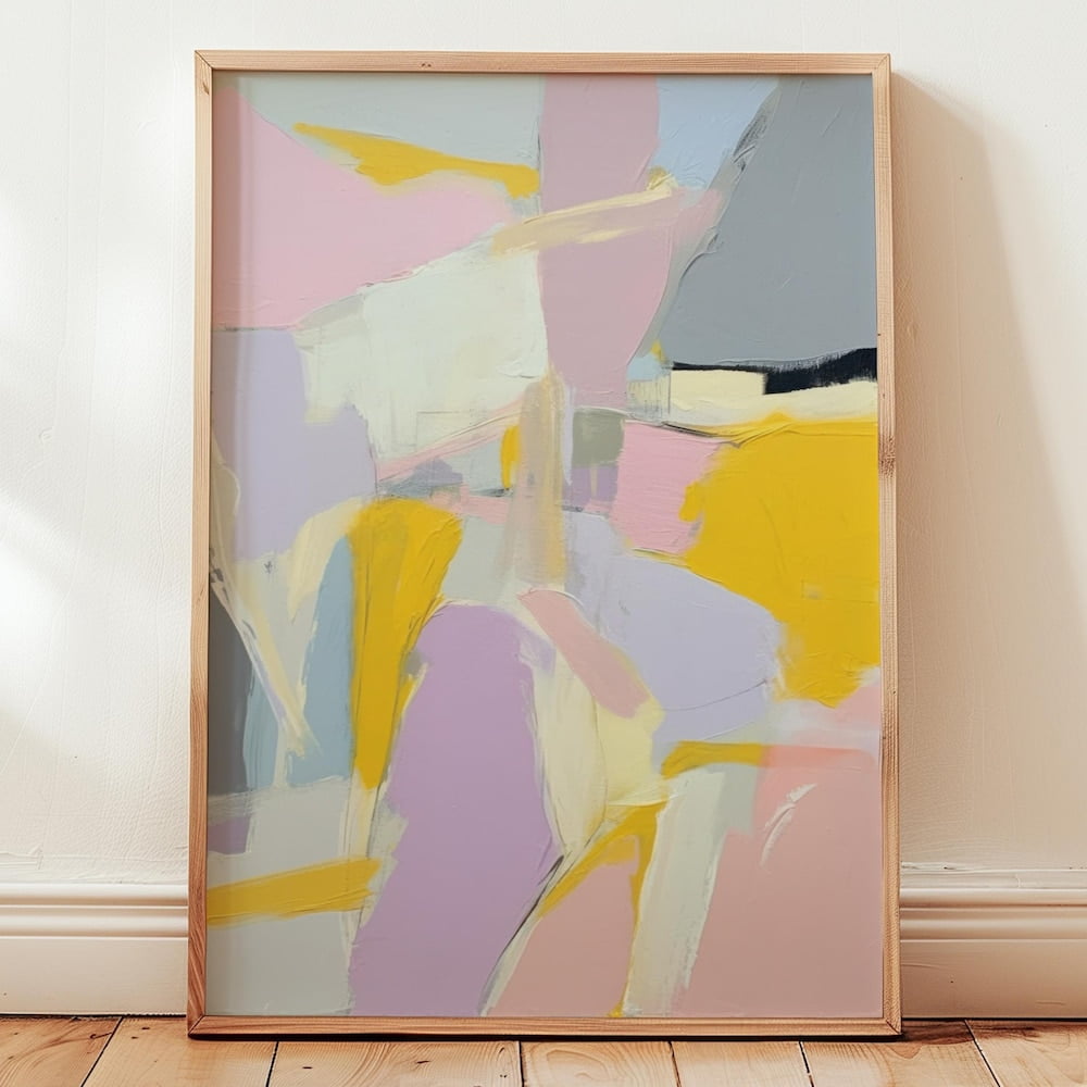Kna Prints - 1 Pc Poster Pastel Abstract | Modern Neutral Poster ...