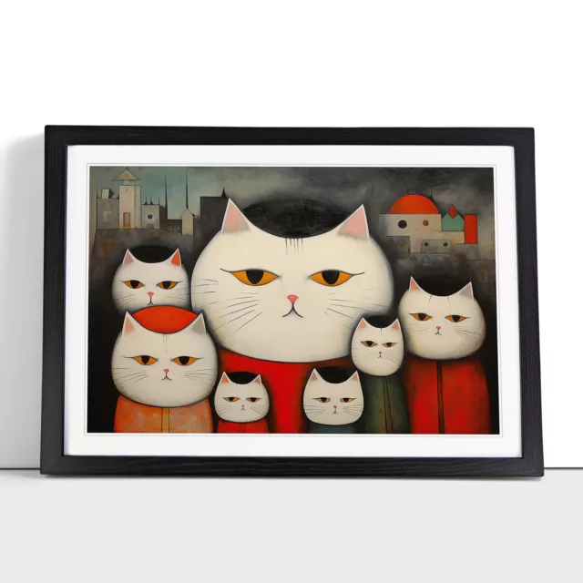 Kna Prints - 1 Pc Poster Persian Cat Dadaism Wall Art Poster Home ...
