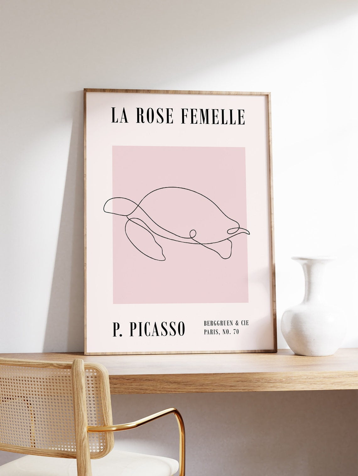 Kna Prints - 1 Pc Poster Picasso Exhibition , The Turtle, Animal Print ...