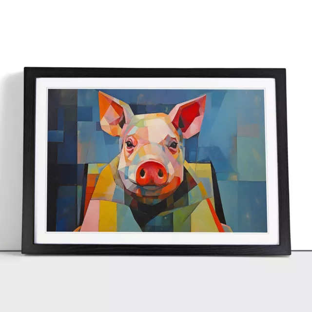 Kna Prints - 1 Pc Poster Pig Constructivism No.2 Wall Art Poster Home, UNFRAMED-12x18 - Walmart.com