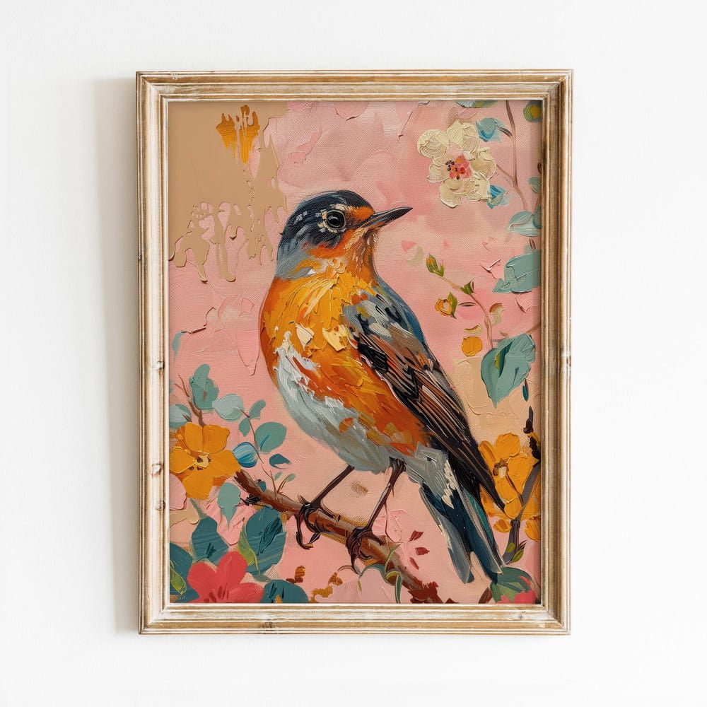 Kna Prints - 1 Pc Poster Pigeon Girly Printable Wall Art, Spring Bird ...