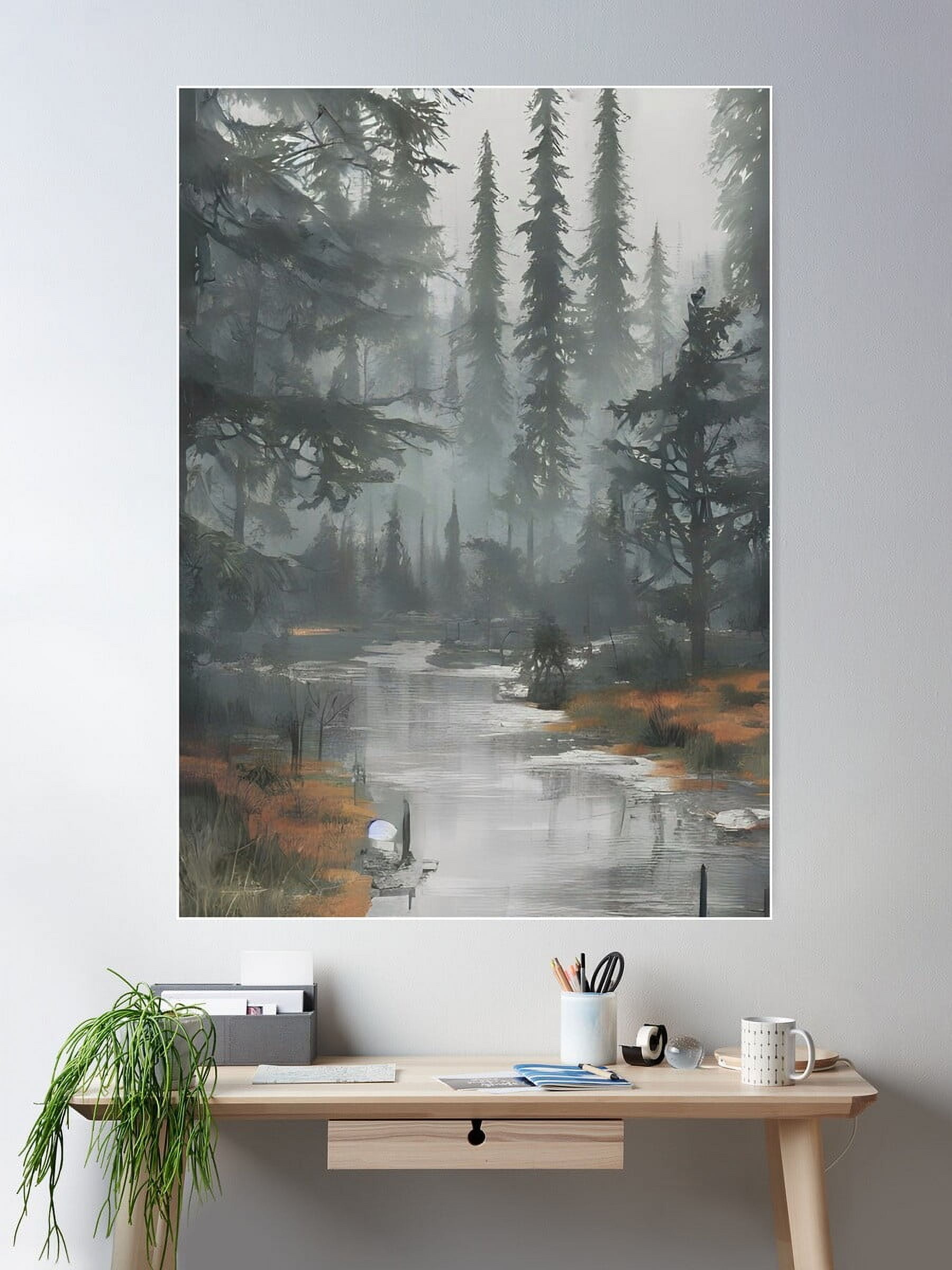 Kna Prints - 1 Pc Poster Pine Tree Collection, UNFRAMED-8x12 - Walmart.com