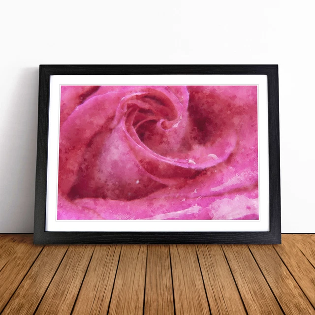 Kna Prints - 1 Pc Poster Pink Rose Flower Vol.8 Wall Poster Decor ...