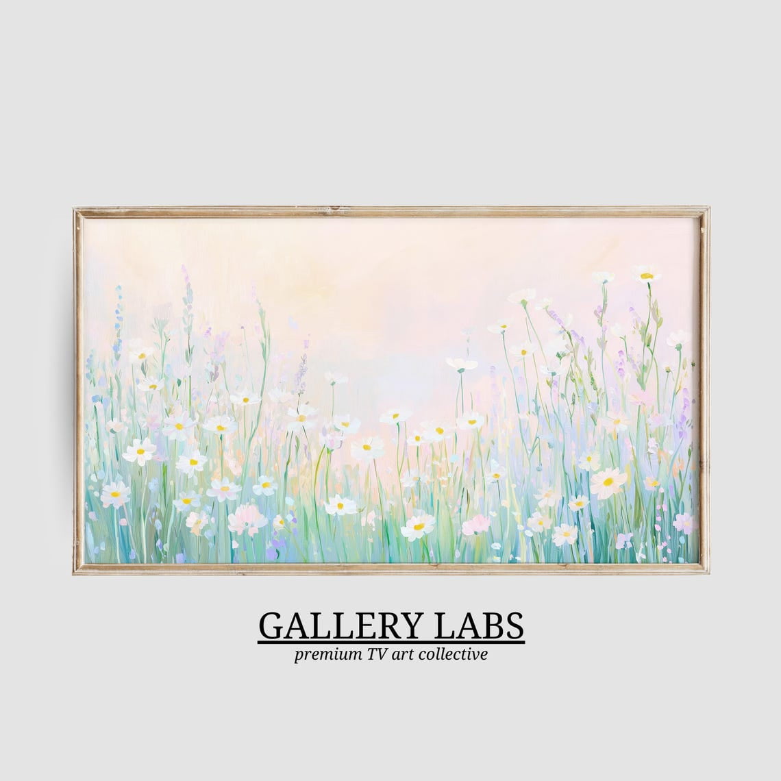 Kna Prints - 1 Pc Poster Pink Spring Wildflower Samsg Frame Tv Art ...