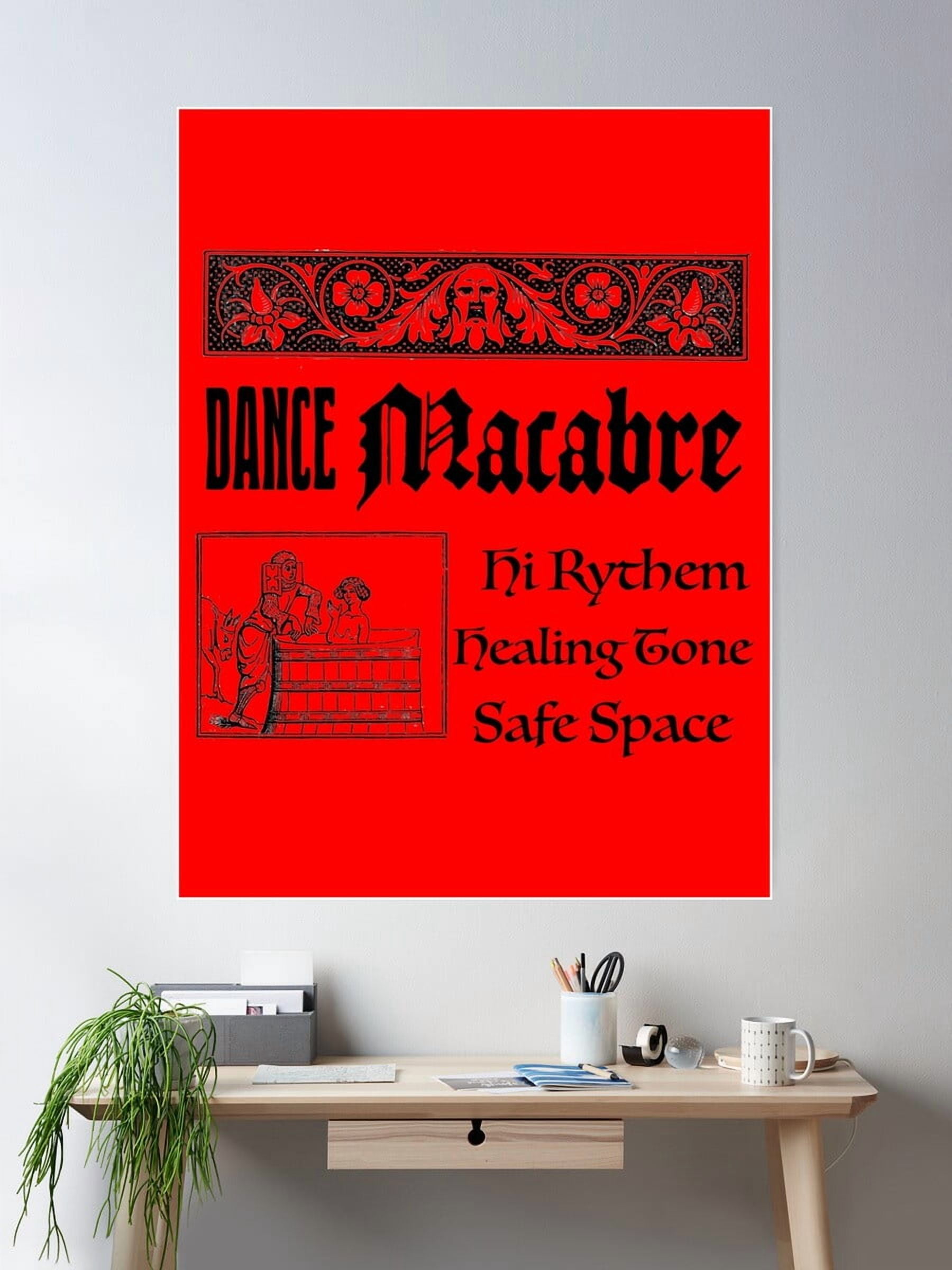 Kna Prints - 1 Pc Poster Placement Dance Macabre, UNFRAMED-24x36 ...