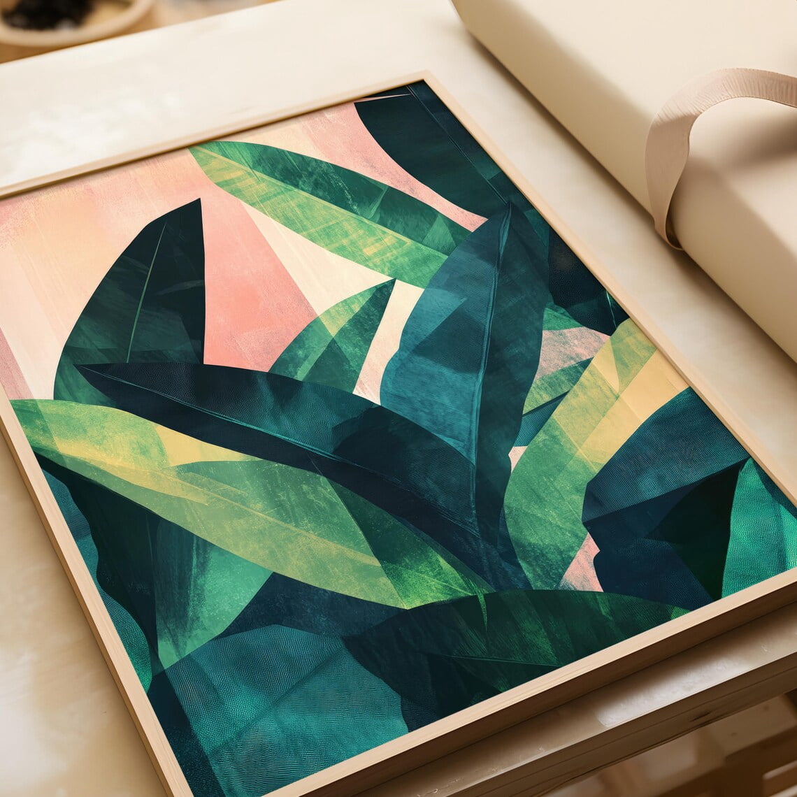 Kna Prints - 1 Pc Poster Plant Tropical Green Wall Picture Office ...
