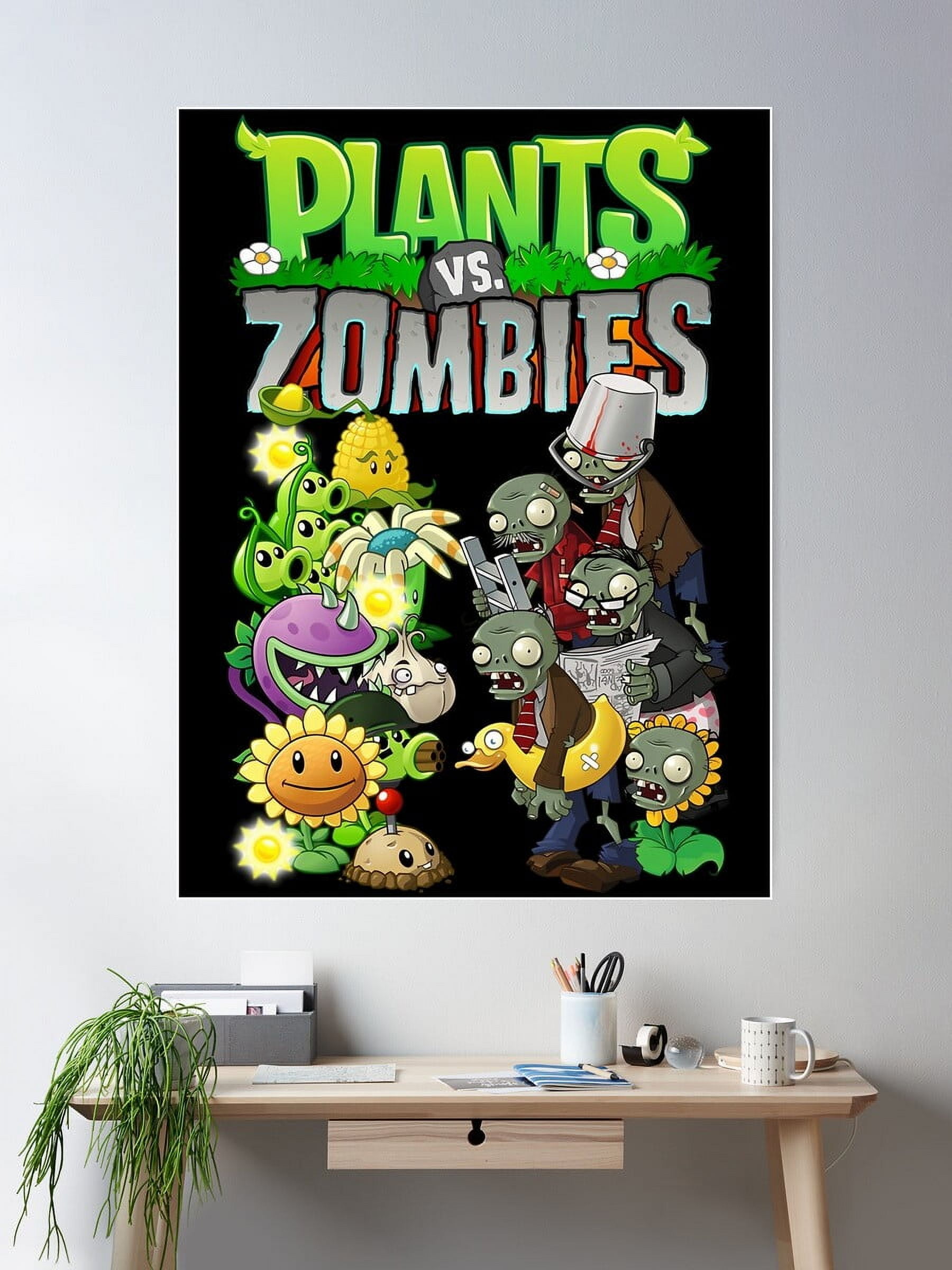 Kna Prints - 1 Pc Poster Plants Vs Zombies, UNFRAMED-24x36 - Walmart.com