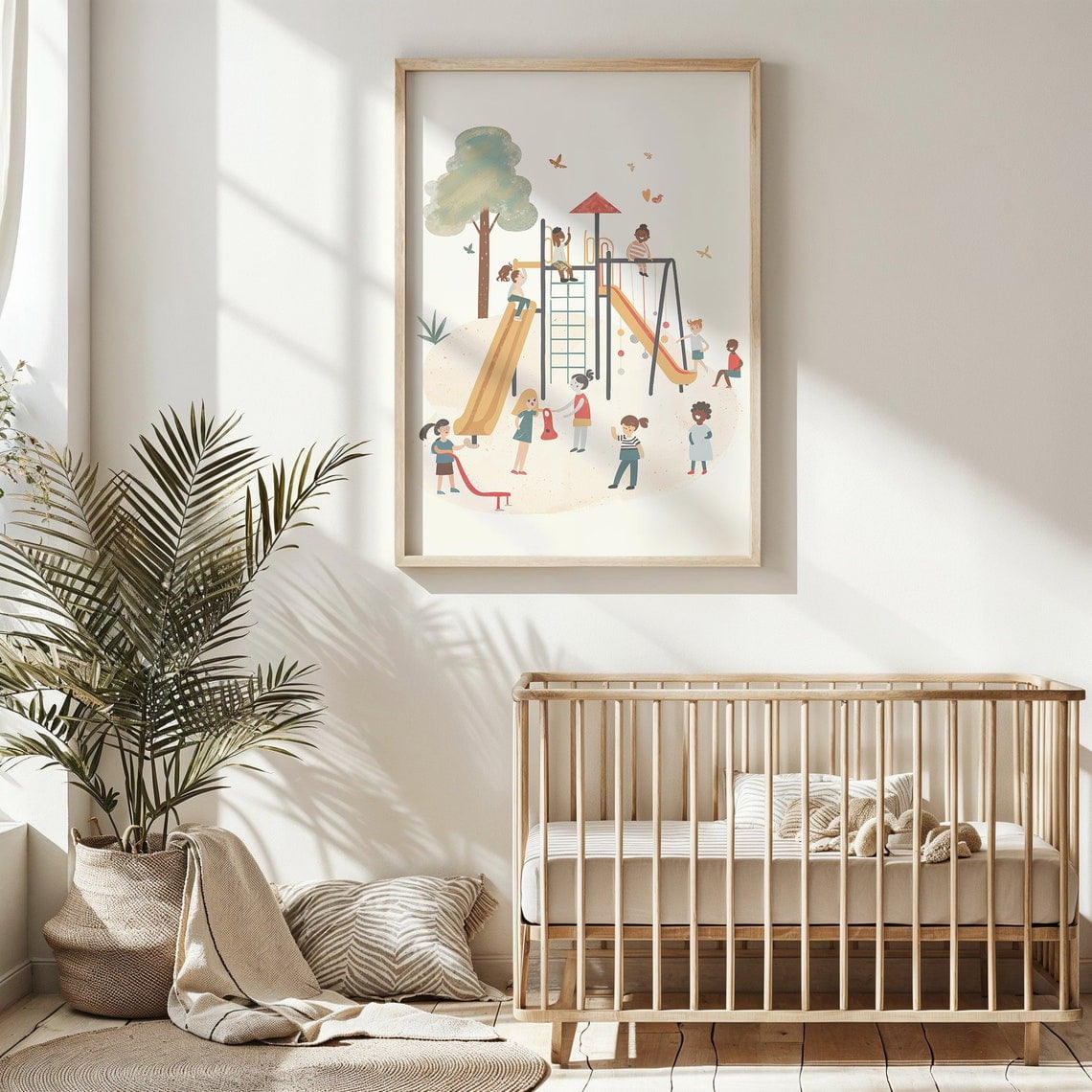 Kna Prints - 1 Pc Poster Playgrod F Printable, Children Playing ...