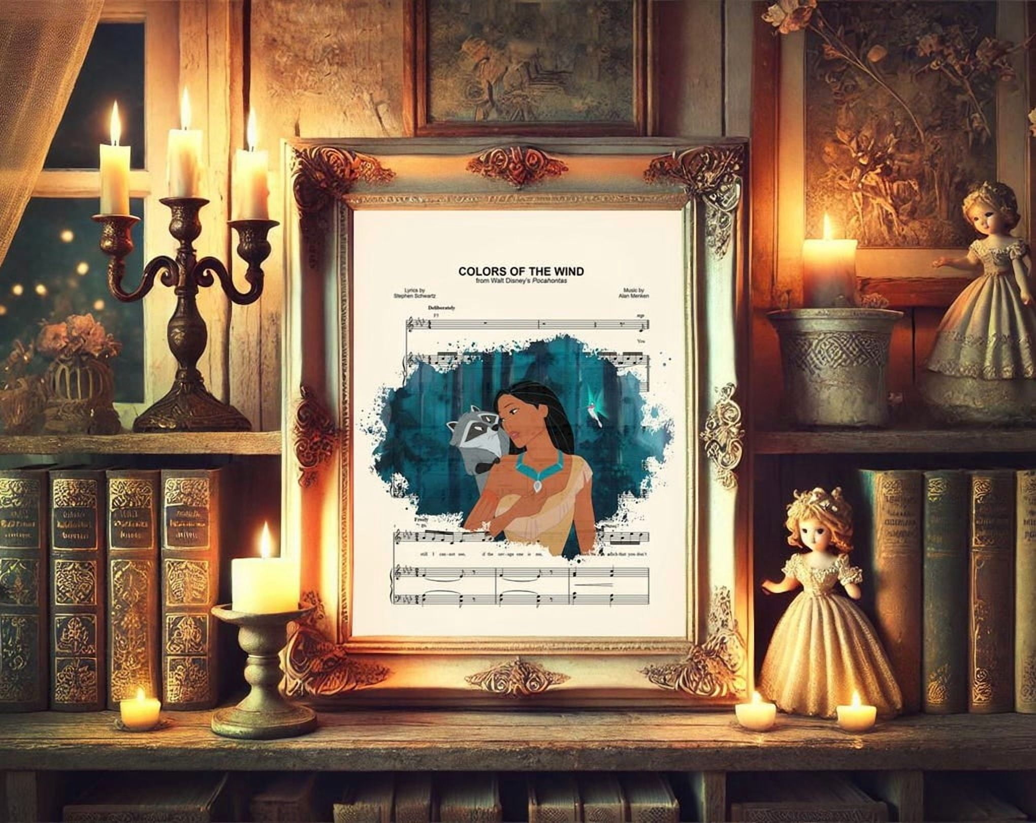 Kna Prints - 1 Pc Poster Pocahontas, Meeks And Flit Colors Of The Wind ...