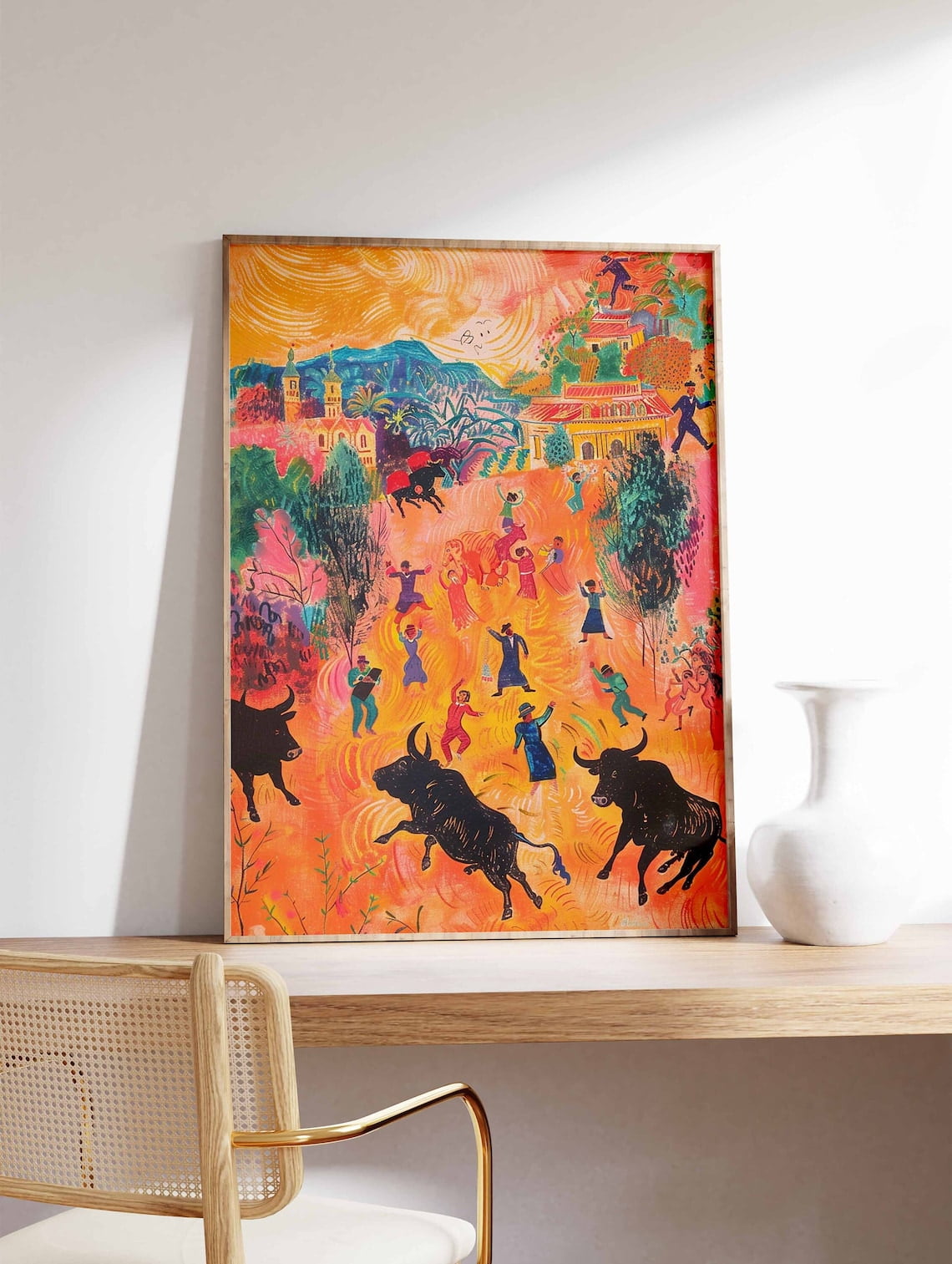 Kna Prints - 1 Pc Poster Port De Pollenã§A Travel Print Wall Art ...